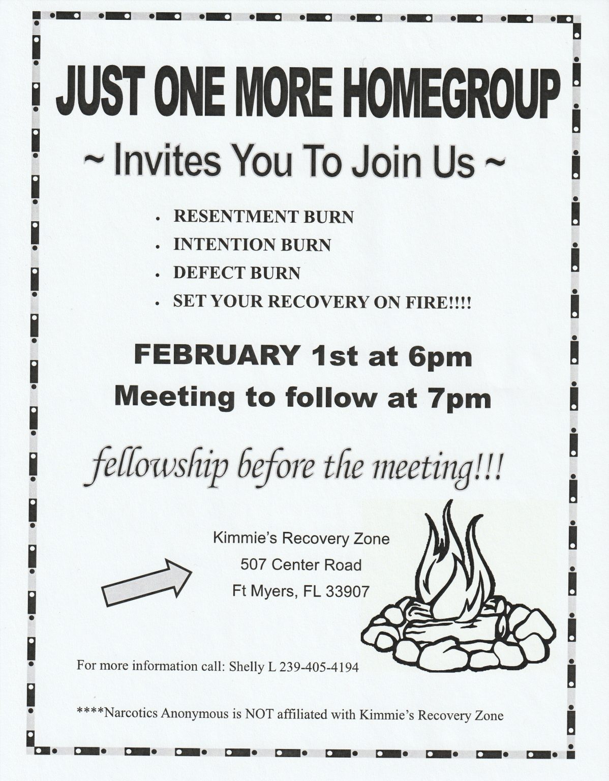 Burn Event @ Just One More – Gulf Coast Area